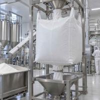 China 1000kg Food Grade Bulk Bag With Filling And Discharge Spout For Bulk Powder Handling for sale