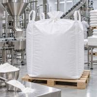 China 1 Ton Starch Packaging Food Grade Bulk Bags With 190g/M² PP Fabric for sale