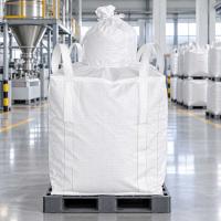 China 17,000 N Loop Strength Lithium Carbonate FIBC Bag For 1 Ton Handling for sale