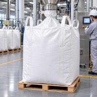 China 180g/M2 Coated PP Fabric Lithium Battery Material Packaging Bag For Powder Material Protection for sale