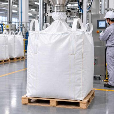 China 180g/M2 Coated PP Fabric Lithium Battery Material Packaging Bag For Powder Material Protection for sale