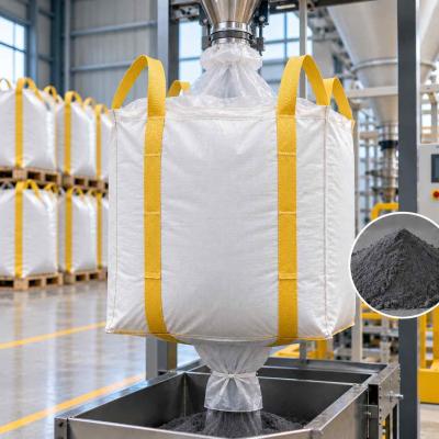 China Microsilica Powder Chemical FIBC With Inner Liner For Bulk Filling And Discharge for sale