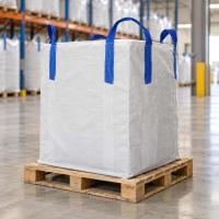 China Baffle Fertilizer FIBC Bag With Lifting Loops For Storage And Full Bag Handling for sale