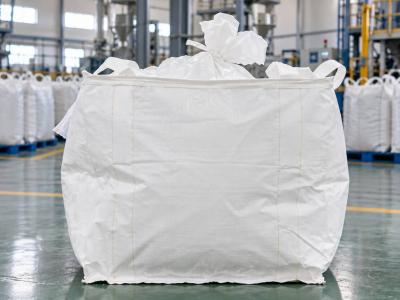 China Custom Size Lithium Carbonate FIBC Bag With Configurable Spouts And Baffles for sale