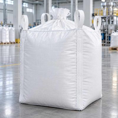 China 1% UV Additive Lithium Carbonate FIBC Bag With Coated Baffle Structure for sale