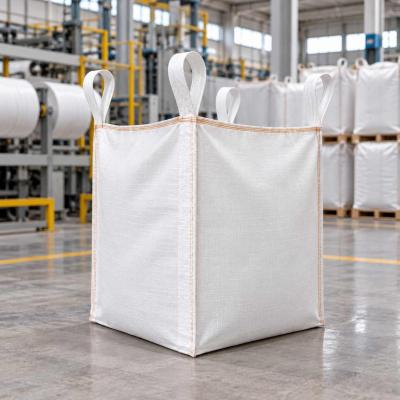 China Custom-Designed Nickel Sulfate FIBC Bag With Tailored Spouts PE Liner And Printing for sale