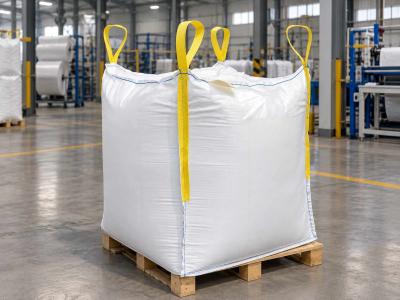 China 190 G/M² Panel Nickel Sulfate FIBC Bag With Coated Top And Bottom for sale