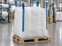China 1760 N Fabric Strength Nickel Sulfate FIBC Bag For Chemical Material Handling for sale