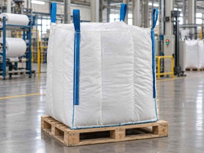 China 1760 N Fabric Strength Nickel Sulfate FIBC Bag For Chemical Material Handling for sale