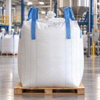 China Top-Fill Bottom-Discharge Graphite Powder FIBC Bags For Controlled Material Flow for sale