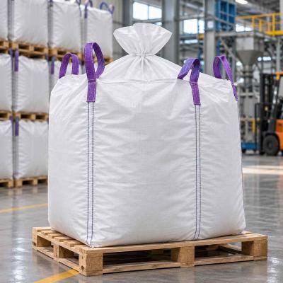 China ≥1650 N Fabric Strength Graphite Powder FIBC Bags For Bulk Material Handling for sale