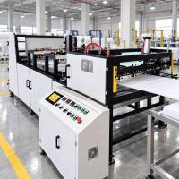 China 15–18 Pcs/Min FIBC Cutting Machine With Cold And Hot Cutting For PP Woven Bag Production for sale