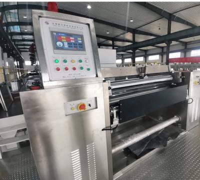 China Double Station Rewinding Film Coating Machine For Bulk Bag Fabric Production for sale