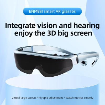 China USB-C AR Smart Glasses with 1800 Nits Large FOV 43° 1080P 60Hz OLED Head Mounted Display for sale
