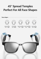 China BT 5.1 Stereo Sound Bluetooth Sunglasses with Music Time of 4 Hours and 90 mAh Battery for sale