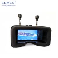 China TFT LCD HD FPV Goggles High Resolution 48 Channesl Dual Antenna With AV IN for sale