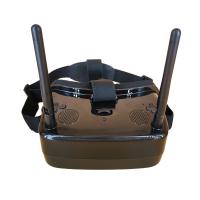 China Mini FPV Smart Glasses Binocular 2.0 Inch TFT LCD 2 Display FPV Drone Goggles For UVA for sale