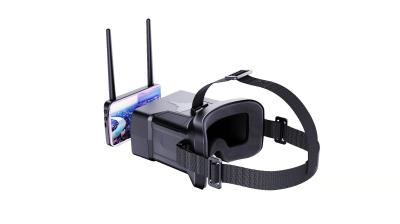 China 0-120 Degree FOV 48 Channels TFT Screen FPV Goggles for Drone with 4.3inch Display for sale