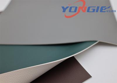 China Marine Leather Upholstery Fabric 0.5mm to 3.0mm Easy Clean Stretch Leatherette for sale