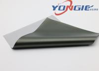 China PVC Grey Leather Upholstery Fabric Water Repellent 0.5mm 3.0mm Thickness Durable Furniture Material for sale