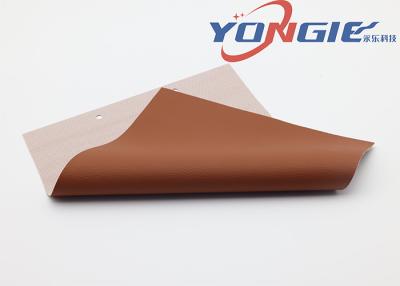 China PVC Leather Clothing Fabric Waterproof Smooth Surface 0.5mm to 3.0mm Thickness Custom Colors for sale