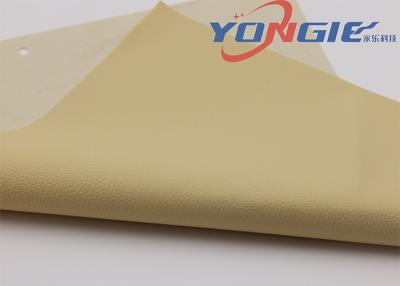China Knitted Backing 3mm Shiny PVC Faux Leather Fabric for Car Accessories Bow Making for sale