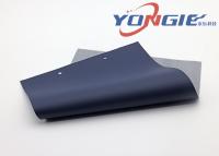 China Dark Green Waterproof Faux Leather Upholstery Fabric 0.5mm-3.0mm Custom Color for sale