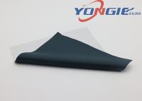China Smooth Wear Resistant PVC Leather Fabric 0.5-3.0mm Thickness Inflaming Retarding Faux Leather for sale