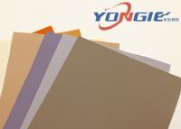 China Smooth Wear Resistant PVC Leather Fabric 0.5-3.0mm Thickness Inflaming Retarding Faux Leather for sale