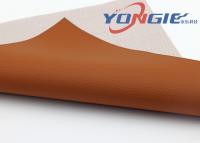 China Durable Waterproof PVC Artificial Leather Fabric Abrasion Resistant 1.4mm Upholstery for sale