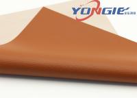 China Yongle Grey 3mm PVC Synthetic Leather Faux Leather Rexine for Indoor Decoration 1.37m Width for sale