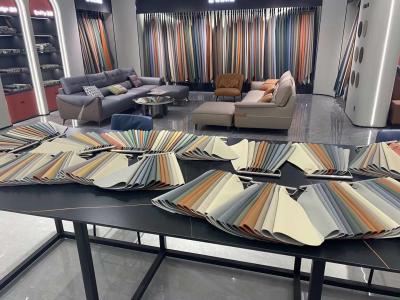 China Eco Friendly Soft PVC Artificial Leather for Sofa Car Seat Furniture Custom Color Pattern for sale