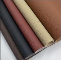 China Small Lichee PVC Leather for Sofa Furniture Upholstery 0.6mm 50 Meters per Roll for sale