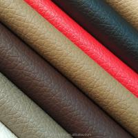 China Synthetic PVC Leather 140cm Width 0.5-3.0mm Thickness for Upholstery Marine and Car Interiors for sale