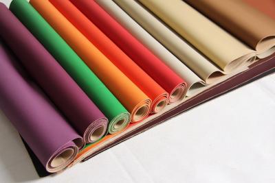 China Wear Resistant PVC Synthetic Leather 0.5mm to 3.0mm Anti Mildew for Sofa Chair Covers for sale