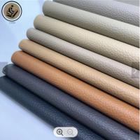 China Eco Faux PVC Leather Fabric 140cm Width Waterproof for Car Seats Sofa Upholstery for sale