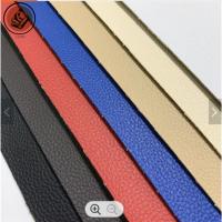 China Eco Faux PVC Leather Fabric 140cm Width Waterproof for Car Seats Sofa Upholstery for sale