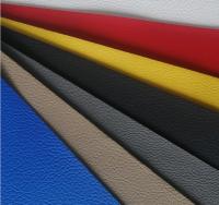China Fadeless Elastic PVC Synthetic Leather 0.8mm for Car Seat Covers Custom Colors for sale