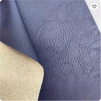 China 1.2mm PVC Faux Leather Napa Vinyl Fabric Water Resistant 140cm Width for Bag and Sofa for sale