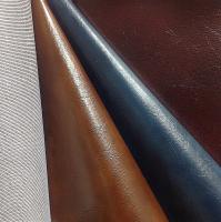 China 1.2mm PVC Faux Leather Napa Vinyl Fabric Water Resistant 140cm Width for Bag and Sofa for sale
