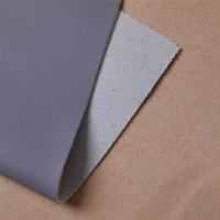 China PVC Synthetic Ecological Leather with 15% Natural Leather Backing 1.0-2.0mm for Furniture Car Seat for sale