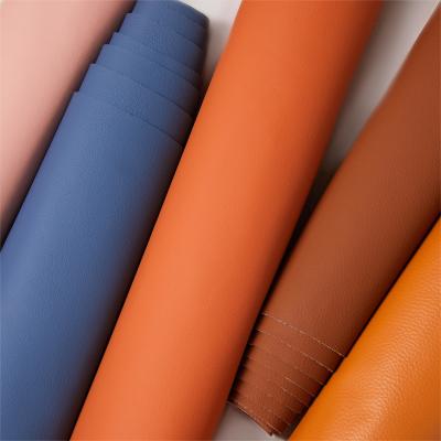 China Stain Resistant PU PVC Vegan Leather Fine Surface 1.0-2.0mm Thickness 1400-1600mm Width for Auto Upholstery for sale