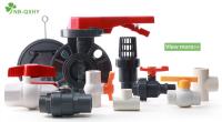 China Pn16 High Thickness PVC Valve for Drain Water Sch80 Material Plastic Compact Ball Valve for sale