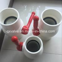 China Low Temperature DIN Standard PVC Valve for Water Supply Socket and Threaded Design for sale