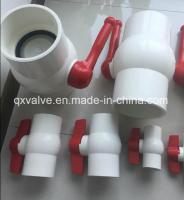 China Pn16 UPVC Ball Valve for Irrigation Water Supply and Drain Water Customization Option for sale