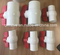 China Pn16 UPVC Ball Valve for Irrigation Water Supply and Drain Water Customization Option for sale