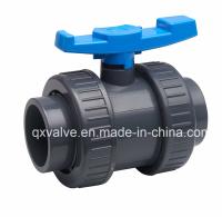 China Pn16 UPVC Ball Valve for Irrigation Water Supply and Drain Water Customization Option for sale