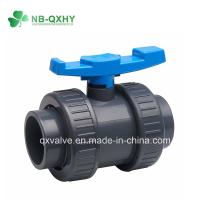 China ASTM Standard Gray PVC Union Valve Pn16 Nominal Pressure for Irrigation and Water Supply for sale