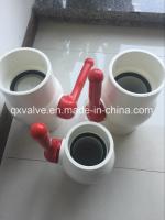 China QX01 Blow-Down Valve 100% Raw Material Socket PVC Ball Valve with ABS Handle for sale