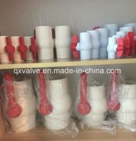 China QX01 Blow-Down Valve 100% Raw Material Socket PVC Ball Valve with ABS Handle for sale